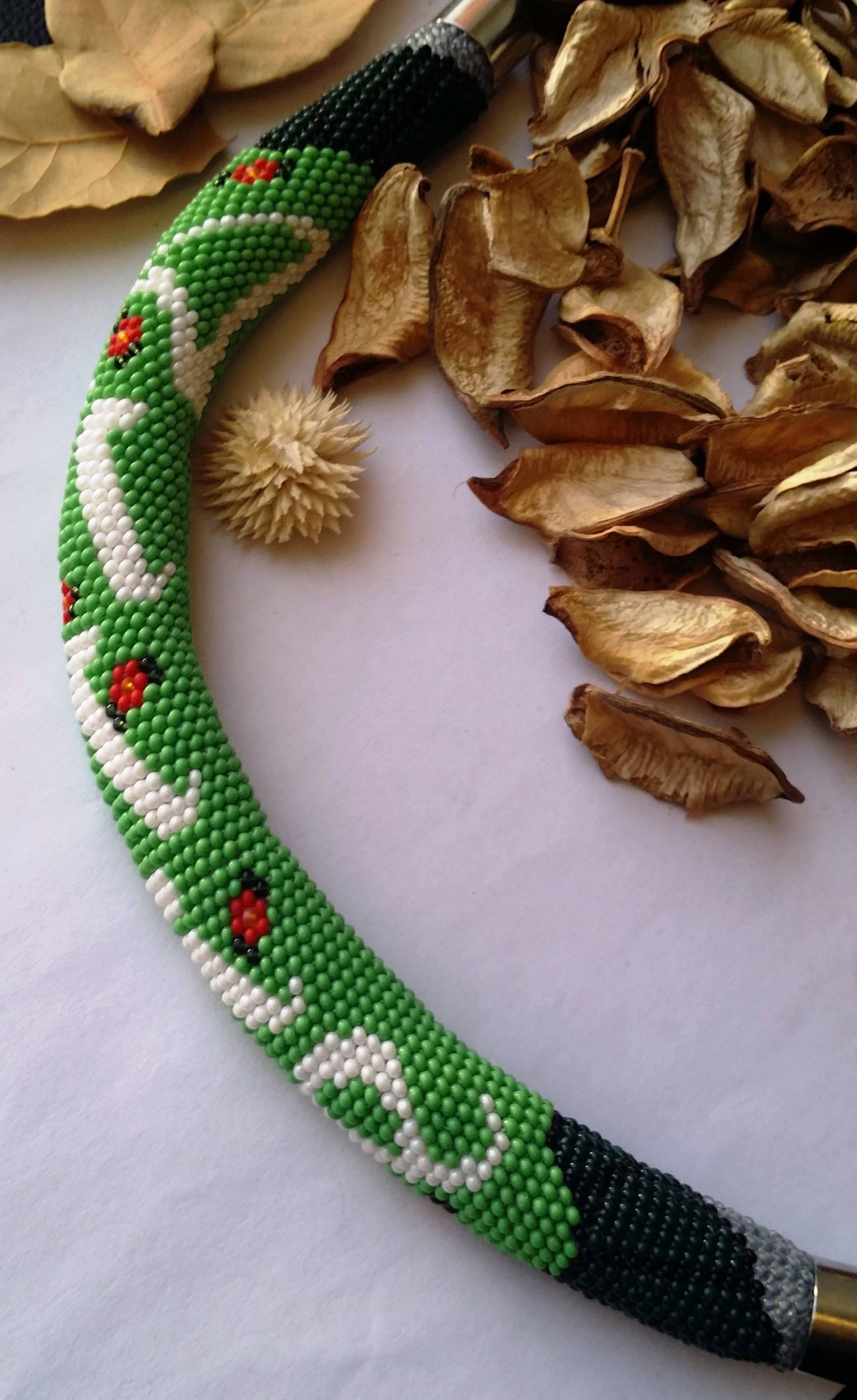 PDF Pattern for Bead Crochet Rope Bracelet-seed Bead Crochet Rope ...