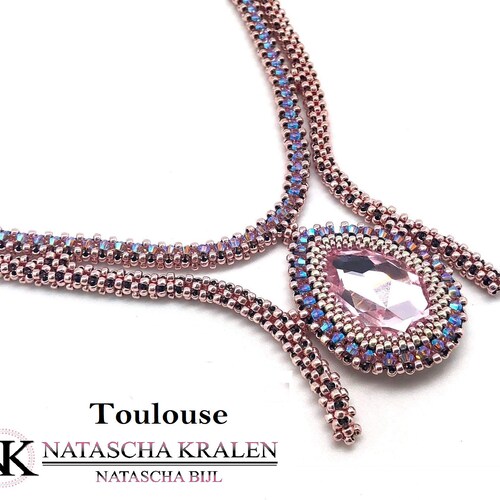 Tutorial Cross Pendant Beading Pattern PDF - Etsy