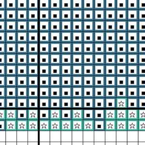 Cross Stitch Pattern Denver Colorado City Silhouette Watercolor Effect ...