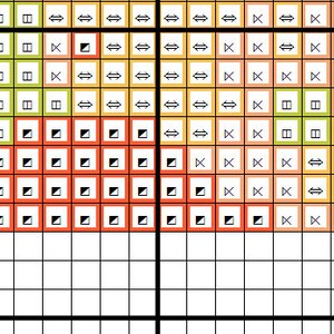 Cross Stitch Pattern Zurich Switzerland Silhouette Watercolor Effect ...