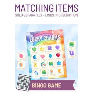 Lucky Charms St. Patrick's Day Scavenger Hunt, Printable Children's ...