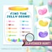 Jelly Beans Easter Scavenger Hunt, Printable Children's Games, Kids ...