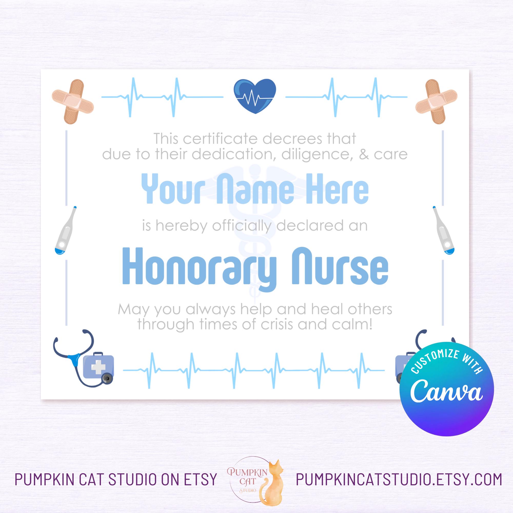 Parish Nurses Appreciation Certificate Our People St Catherine's