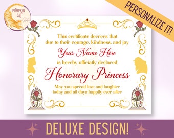 Belle Party Favors - Etsy