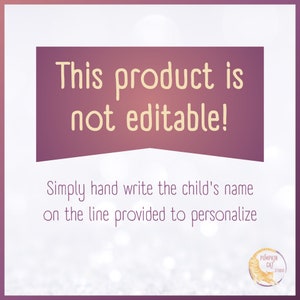 Honorary Princess Certificate Belle Themed Party Favor, Beauty and the ...