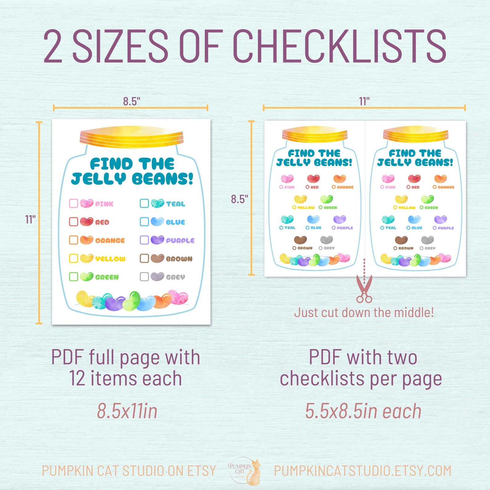 Jelly Beans Easter Scavenger Hunt, Printable Children's Games, Kids ...