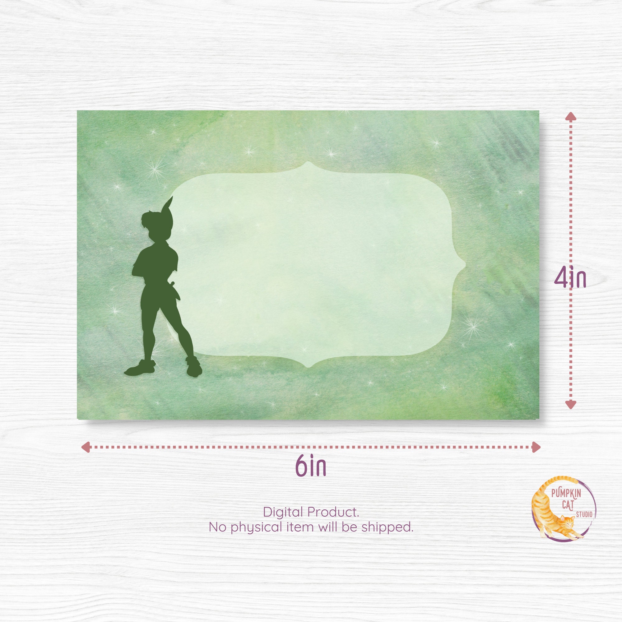 Peter Pan, Printable Autograph Pages - INSTANT DOWNLOAD - 5 Characters ...