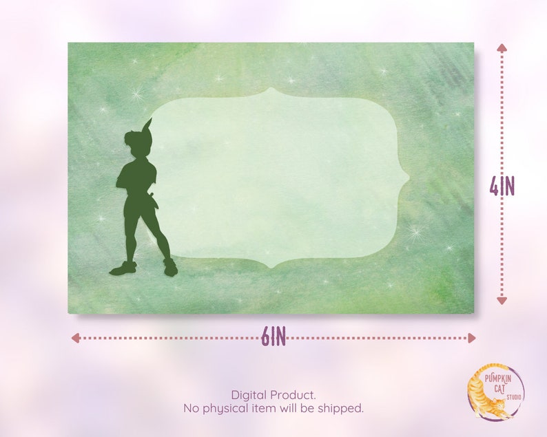 Peter Pan, Printable Autograph Pages INSTANT DOWNLOAD 5 Characters and ...