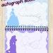 Printable Autograph Pages - INSTANT DOWNLOAD - Sparkly Princess Pack ...