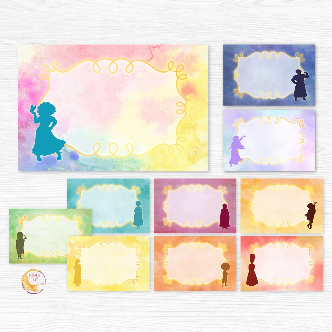 Miracle Family Printable Autograph Pages - INSTANT DOWNLOAD - 10 ...