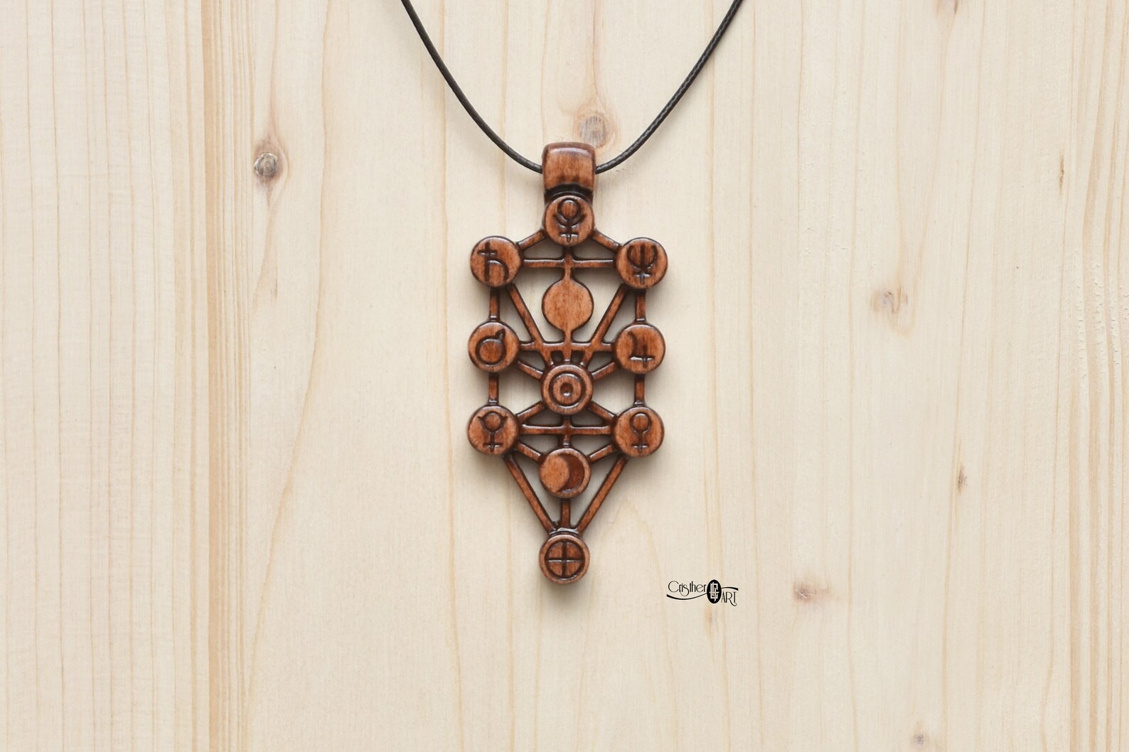 Ten Sephirot Jewish Kabbalah Pendant Qabalistic Tree of Life - Etsy