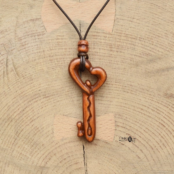 Wooden Skeleton Key - Etsy