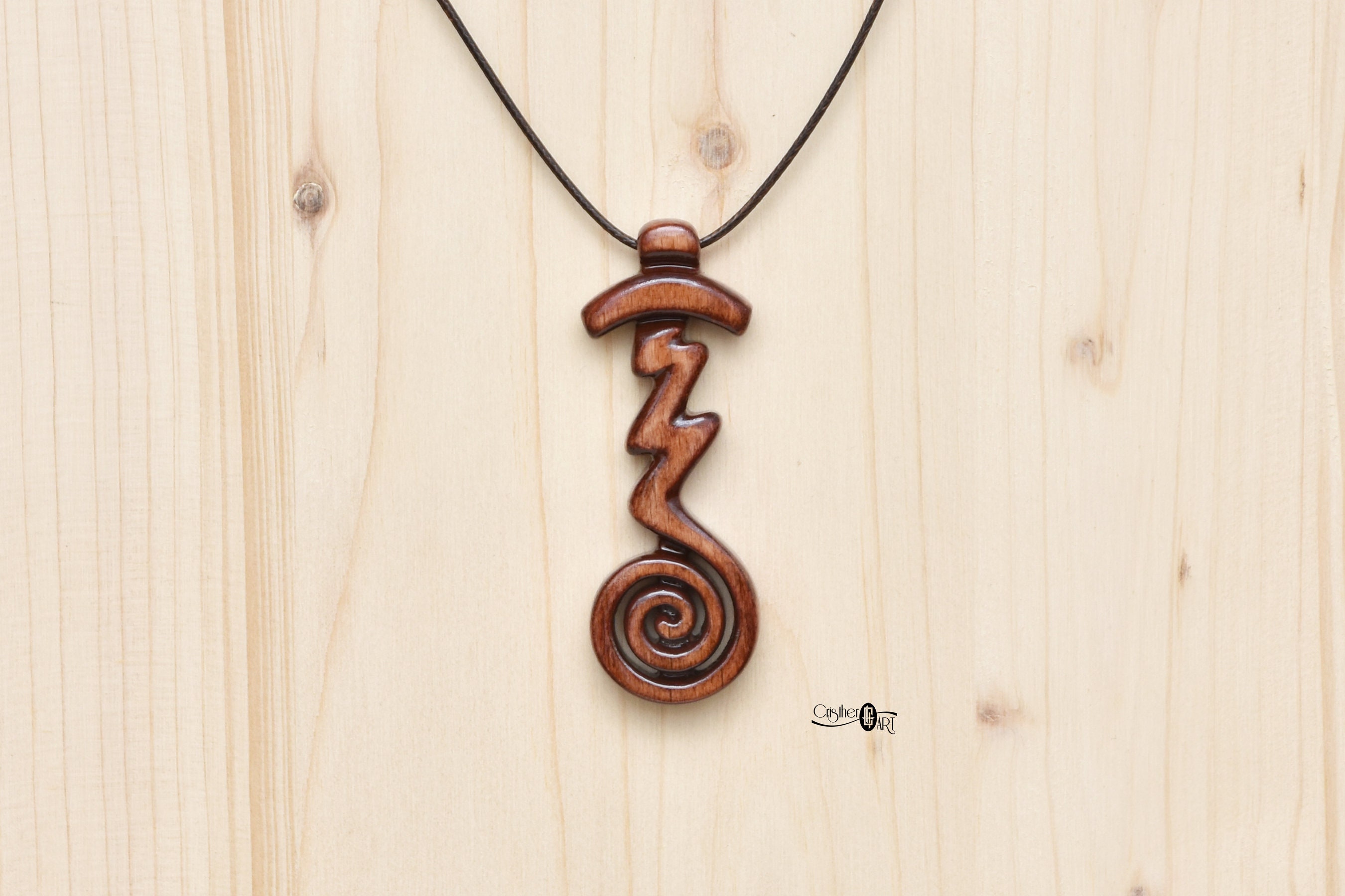 Fire Serpent Reiki Symbol Jewelry Spiritual Gifts Necklace - Etsy