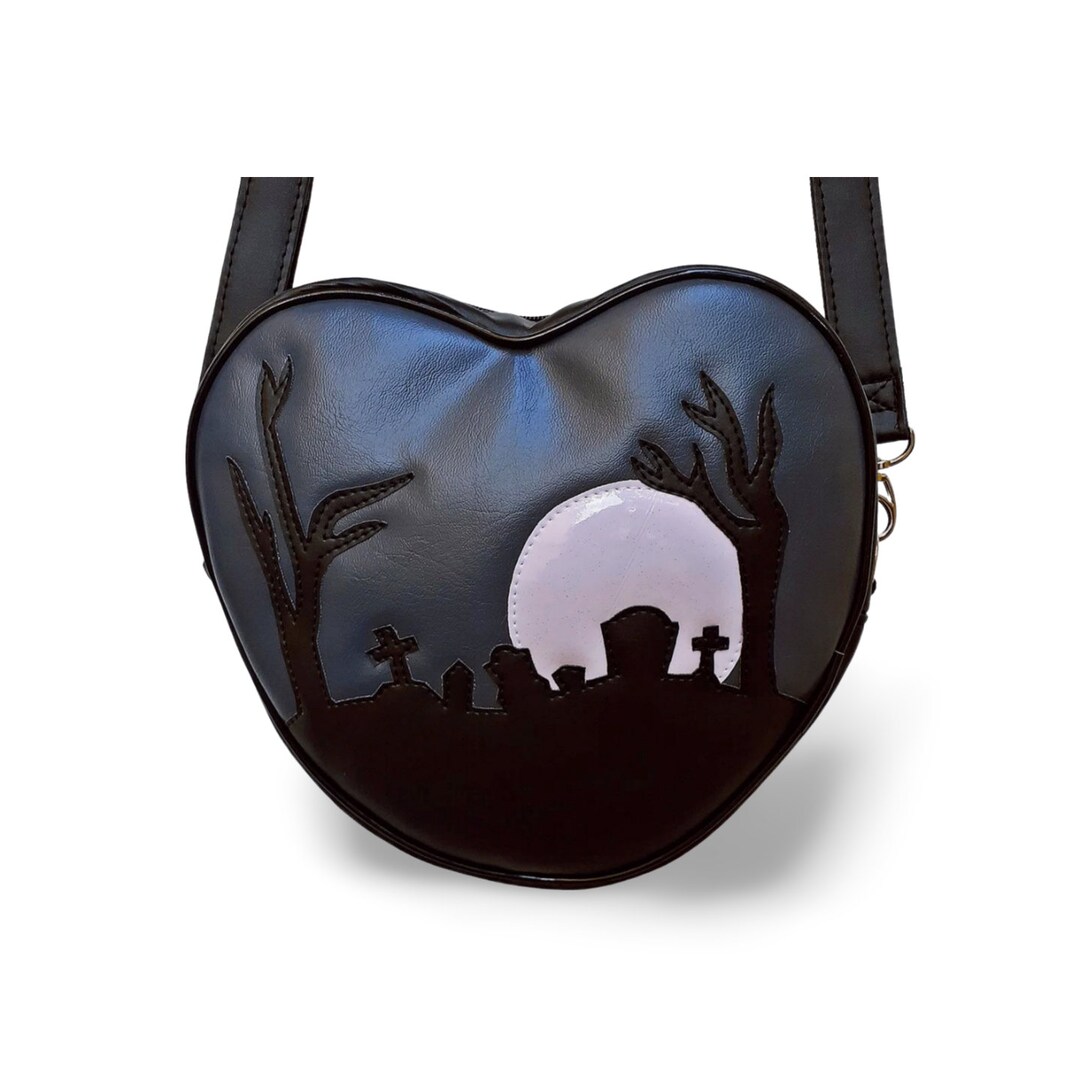 Handmade Nara Prado Cemetery Heart Crossbody Bag - Etsy
