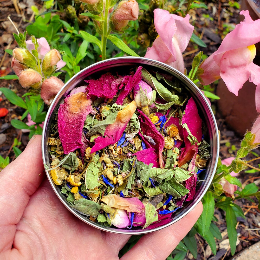 Faerie Garden Brew Fairy Flower Tea Edible Shimmer Iced Tea Fae Magick ...