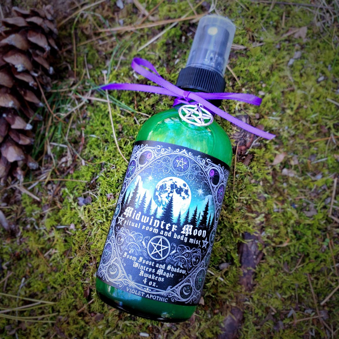 Midwinter Moon Ritual & Body Mist | Grounding Winter Spray With ...