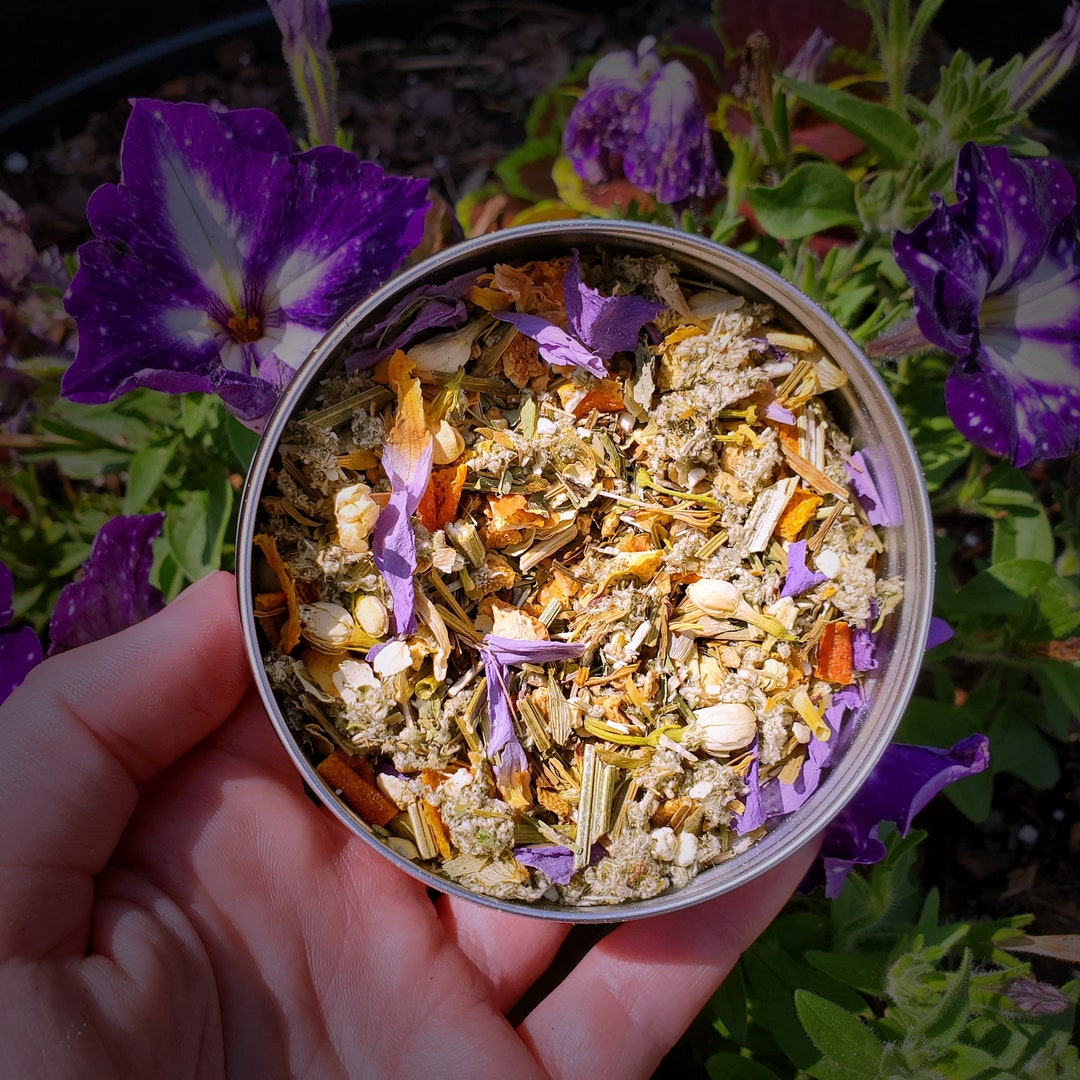 Moon Magick Brew Lunar Dreams Blue Lotus Flower Mugwort Lucid Dream Tea ...