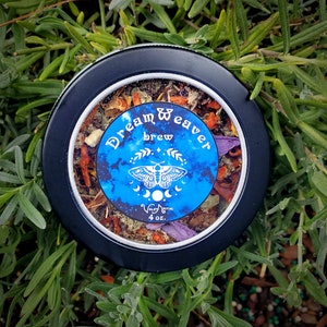 Dreamweaver Brew – Lucid Dream Tea With Mugwort, Blue Lotus, Mexican ...
