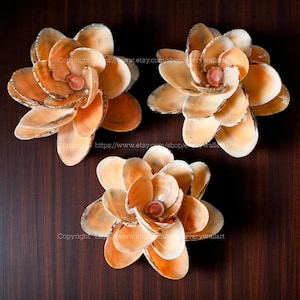 14 Styles Flower Seashell Beach-themed Christmas Ornaments Natural ...