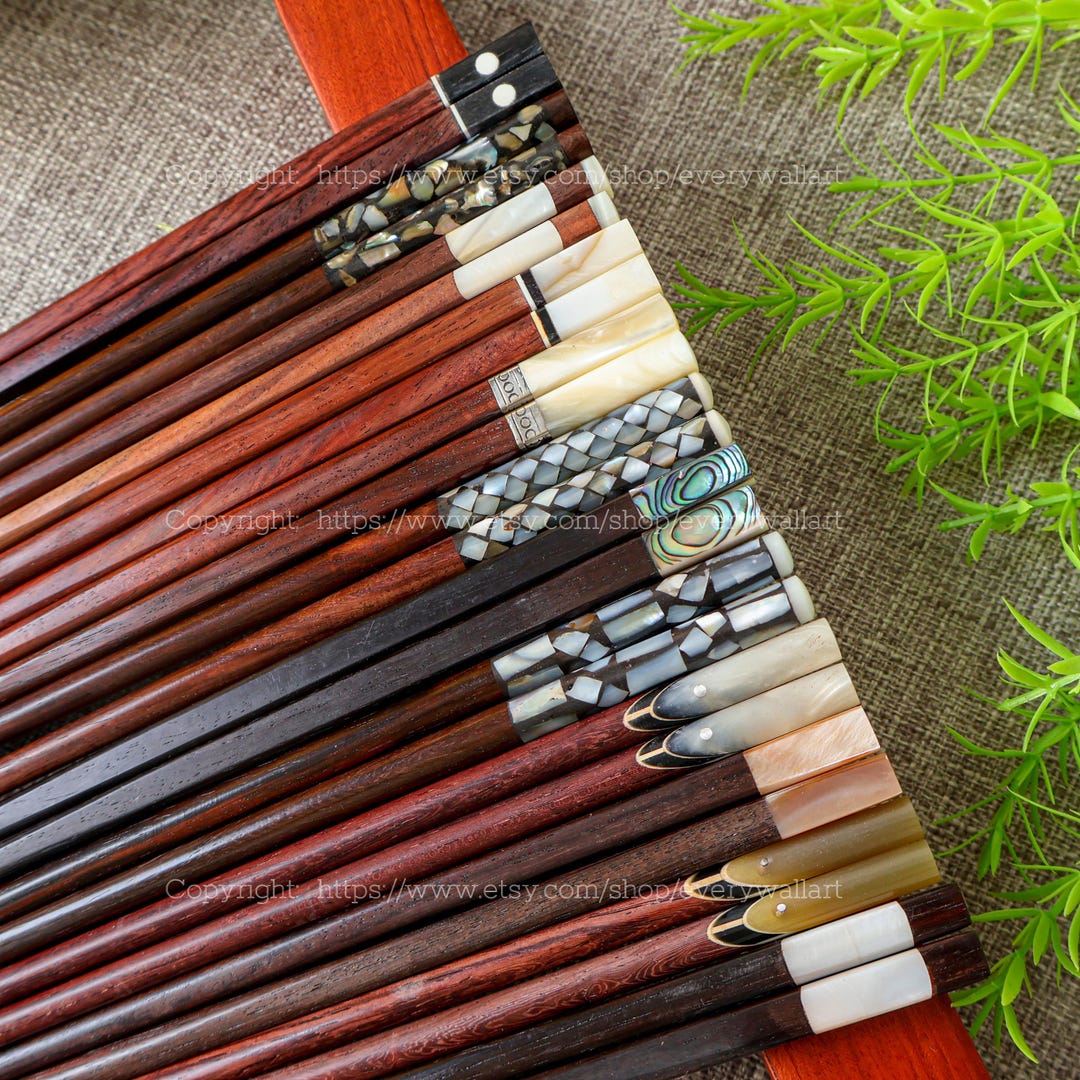Personalized Rosewood Chopsticks 20 Styles Chopstick Engraved Name ...