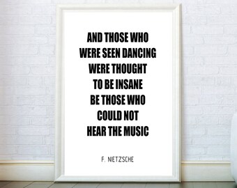 Nietzsche poster | Etsy