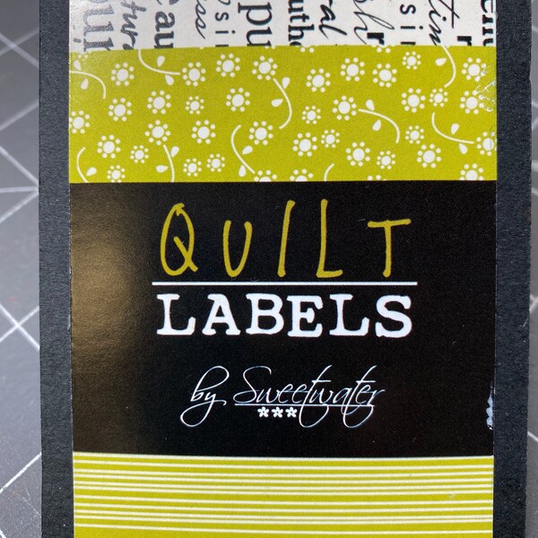 Iron on Quilt Labels - Etsy