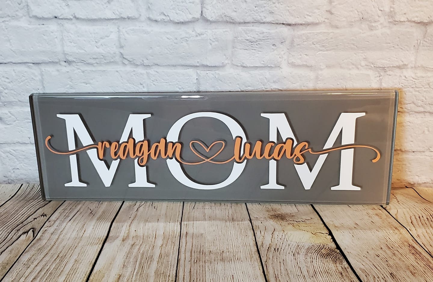 Personalized Mom Tile - Glass - Etsy
