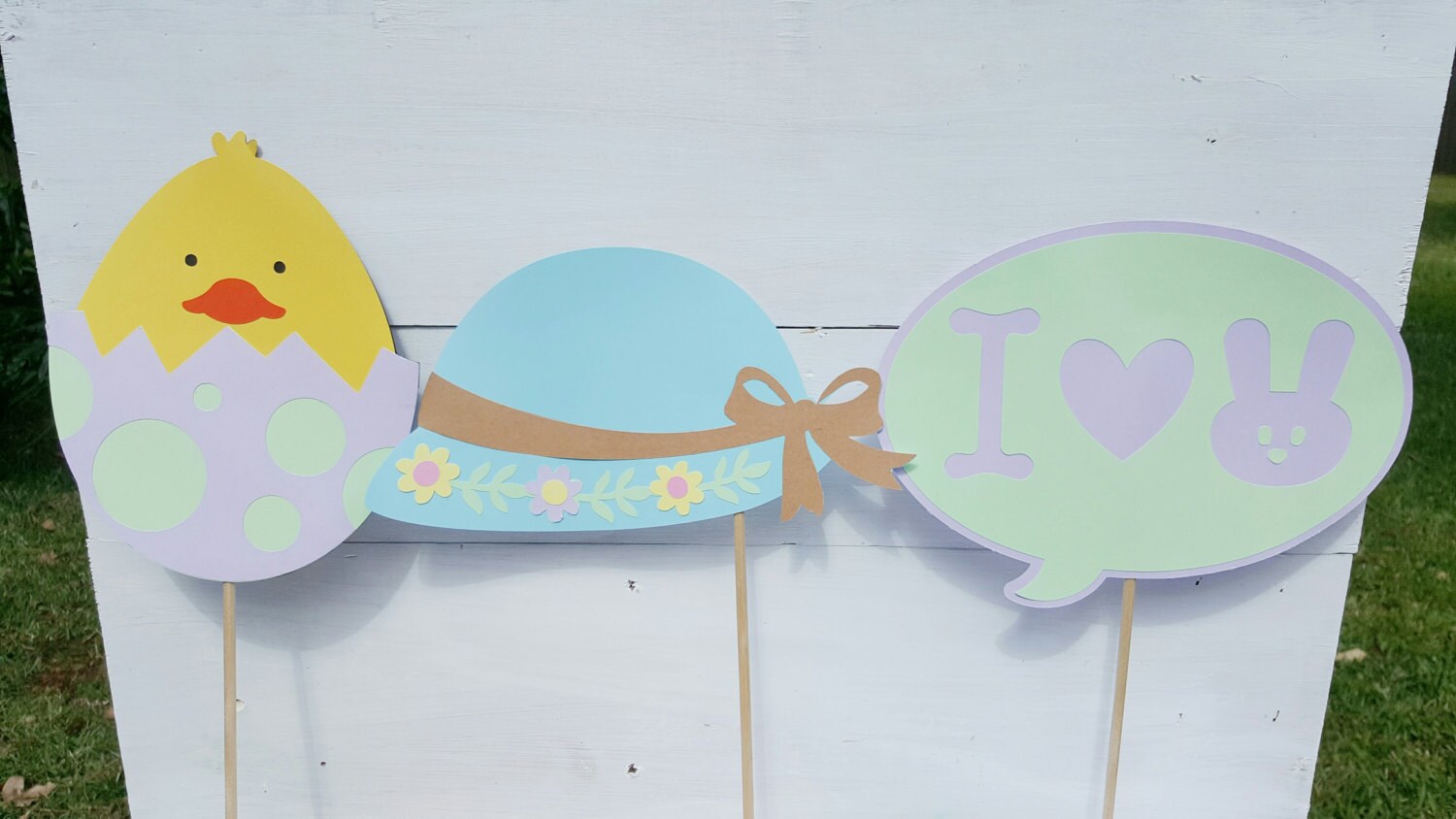 Easter Photo Booth Props Easter Party Easter Egg Hunt - Etsy