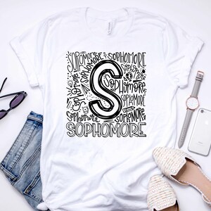 Sophomore Shirt - Sophomore Tee - Class of 2027 - High School - Back to ...