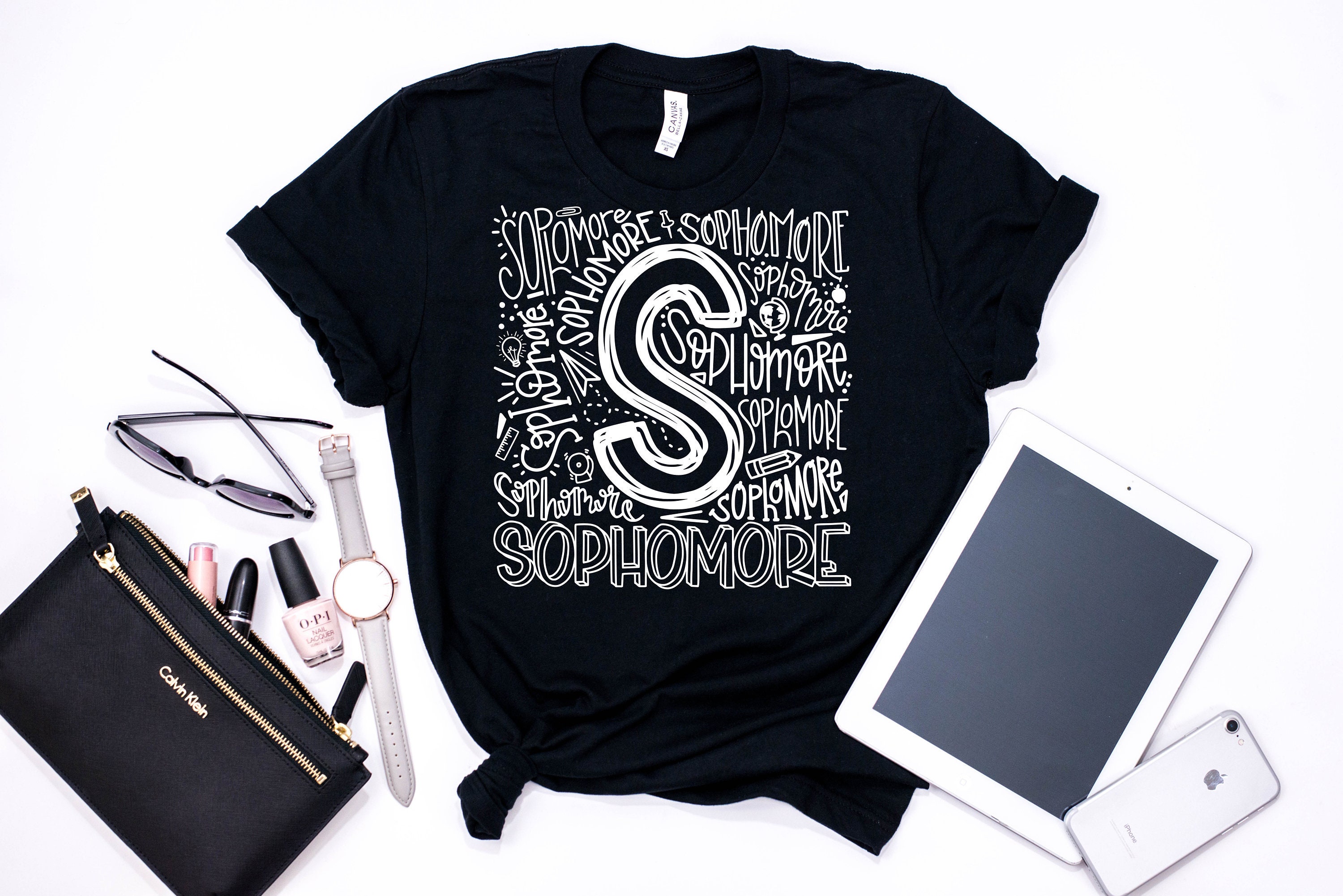 Sophomore Shirt - Sophomore Tee - Class of 2027 - High School - Back to ...