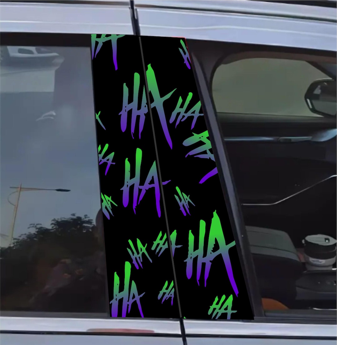 Car Doors Livery Pillar Decal Sticker Wrap - ANY IMAGE - High Quality ...