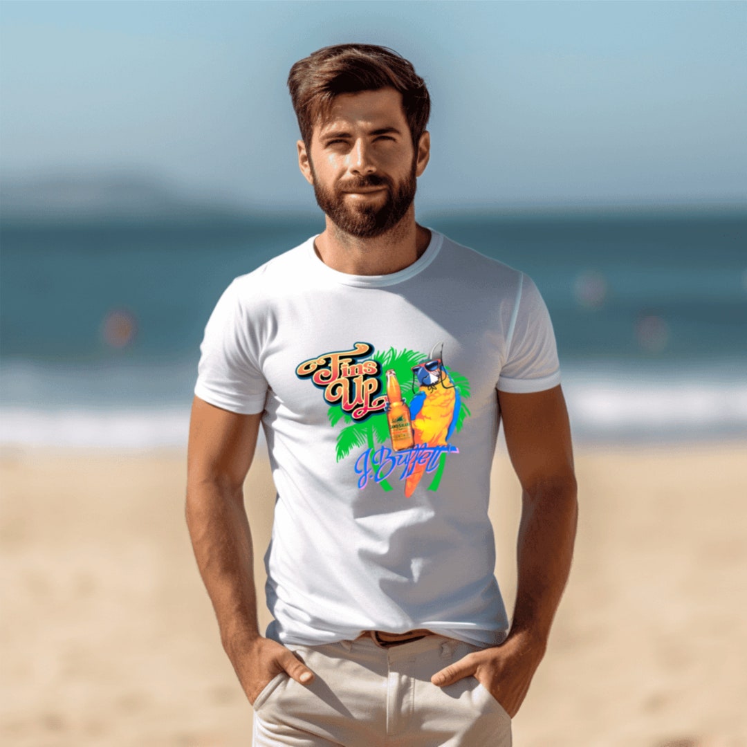 Jimmy Buffet Margaritaville. Fins Up Bubbles up Decal Gift - Etsy