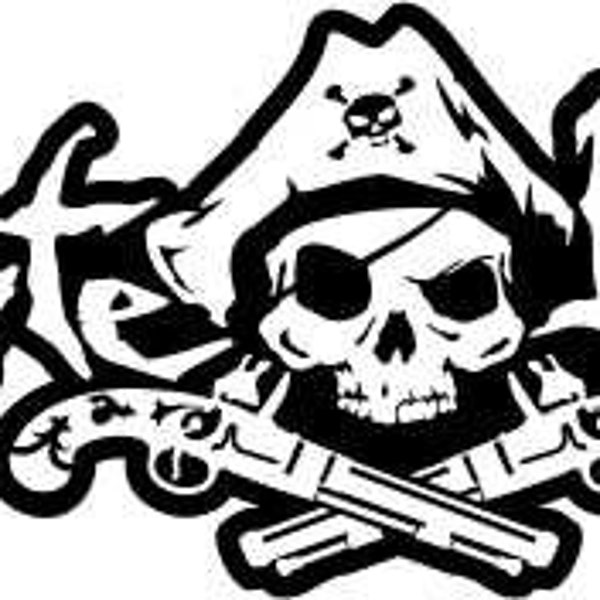 Pirate Decal - Etsy