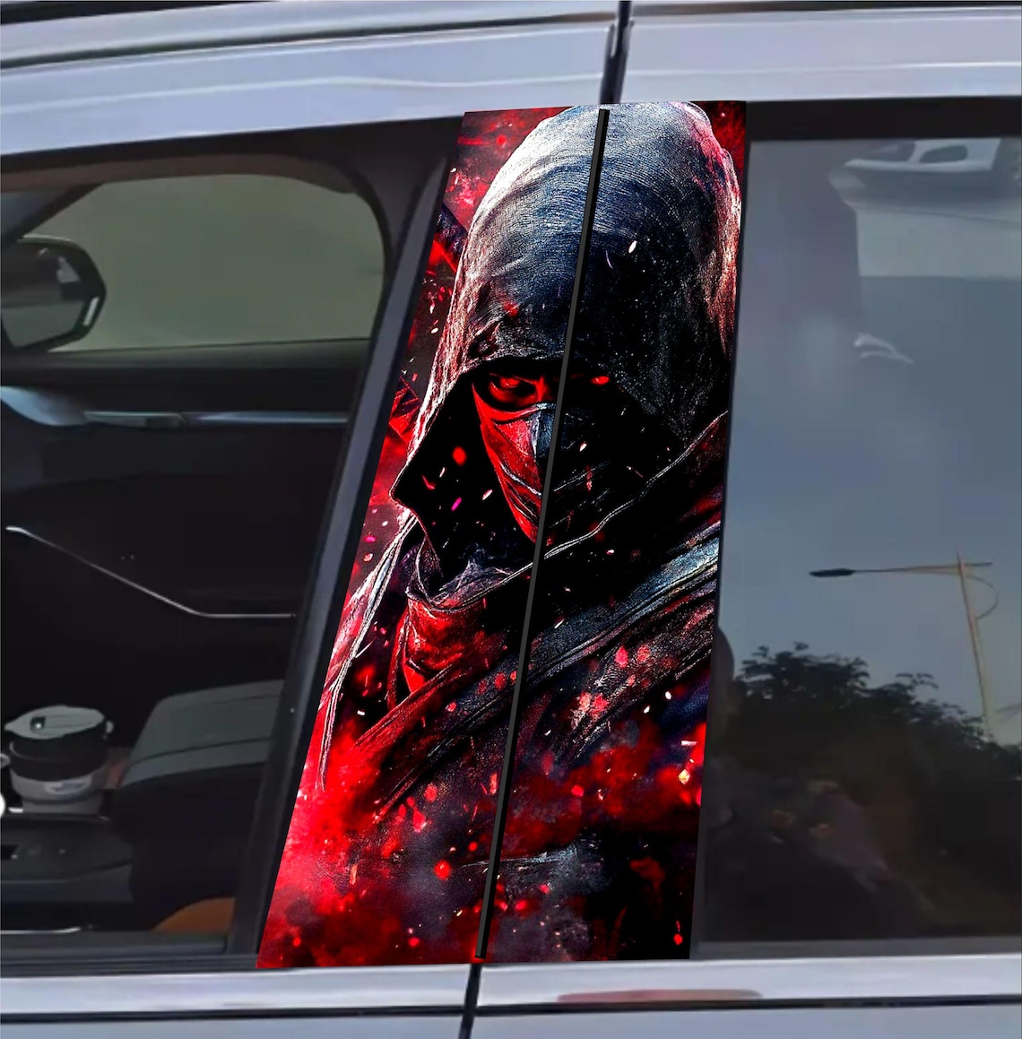 Car Doors Livery Pillar Decal Sticker Wrap - ANY IMAGE - High Quality ...