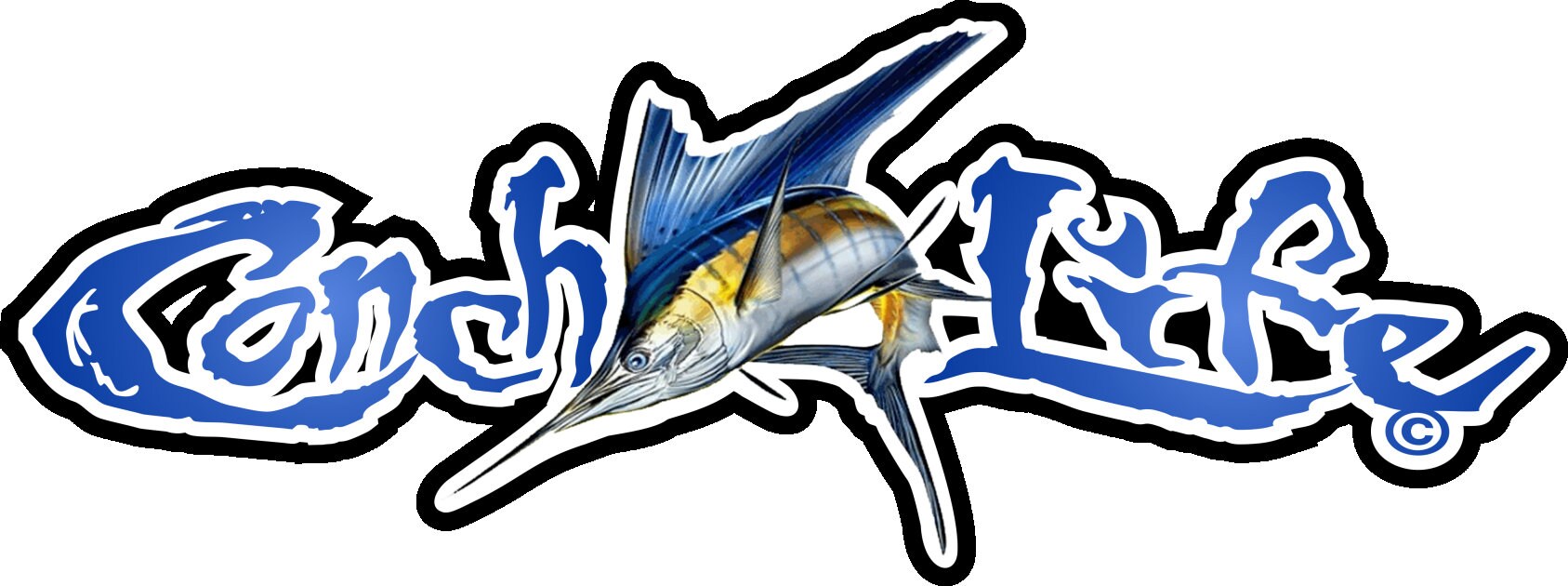 Conch Life Sailfish Decal Gift for Key West Fan, Gift for Him, Gift for ...