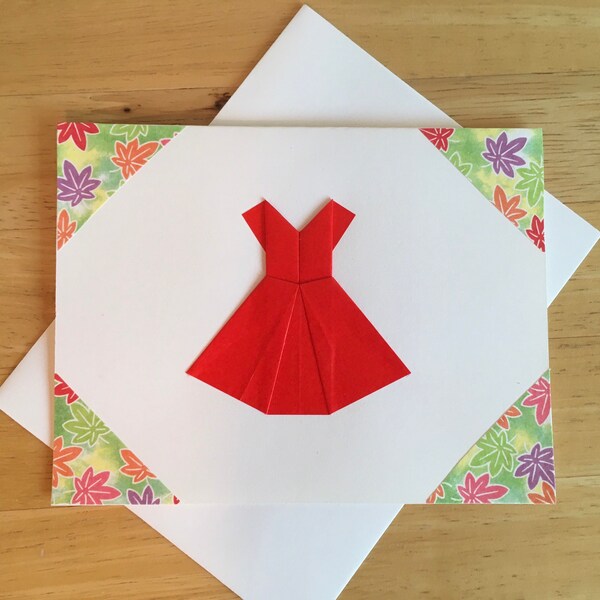 Origami Card - Etsy