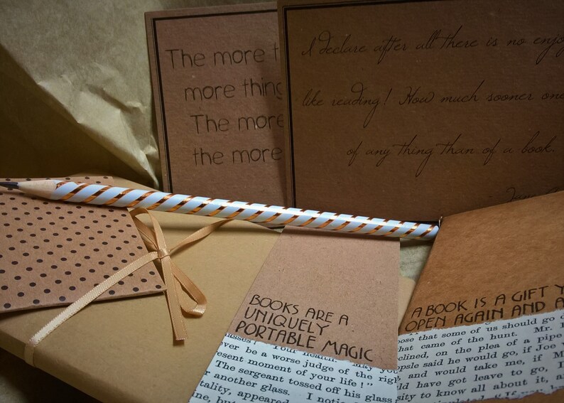 Book Lover Gift Box Gift Set Surprise Box Care Package | Etsy