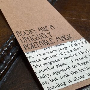 Handmade Bookmark Books Are A Uniquely Portable Magic Book - Etsy