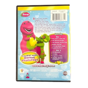 Barneys Most Loveable Moments / Barney 2 Disc DVD / Barney the Dinosaur / Barney DVD / Barney ...
