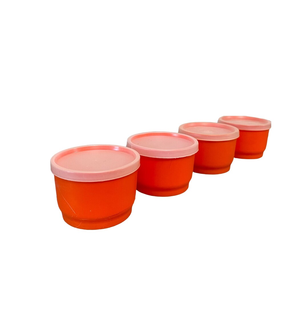 Tupperware Snack Cups / Tupperware Kit Kup / Tupperware 1229 Snack Cups ...
