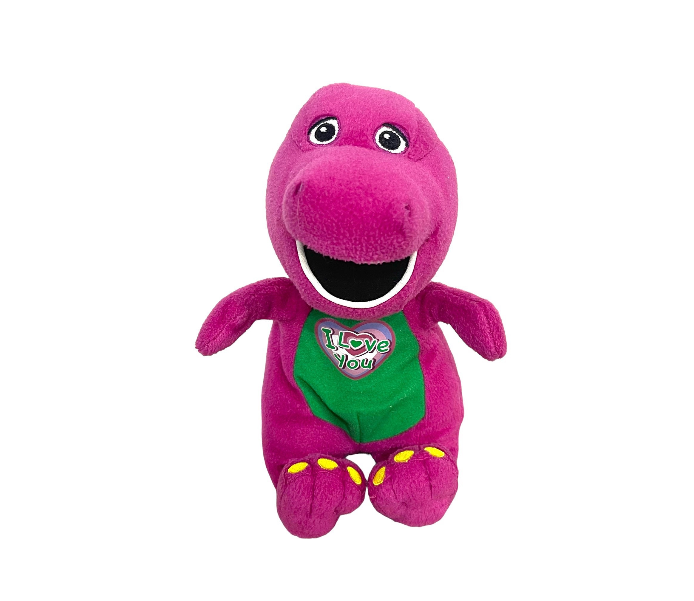 Barney the Dinosaur Plush / Barney Plush Toy / Barney the - Etsy