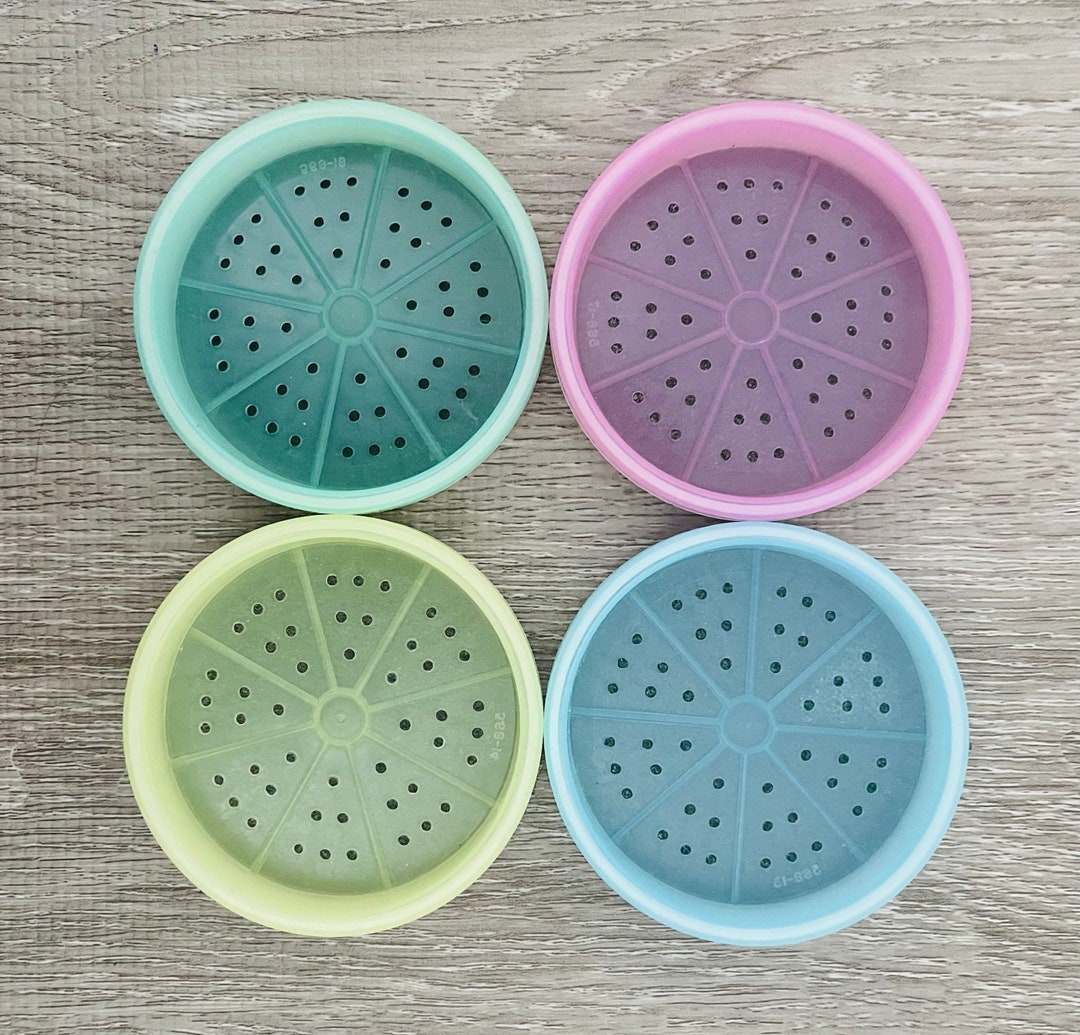 Vintage Tupperware Coasters / Four Tupperware Coasters / Tupperware 567 ...
