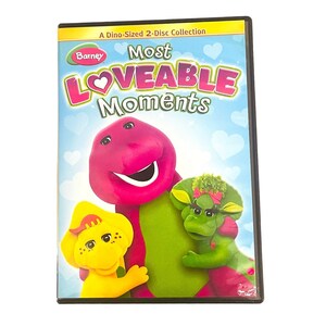 Barneys Most Loveable Moments / Barney 2 Disc DVD / Barney the Dinosaur / Barney DVD / Barney ...