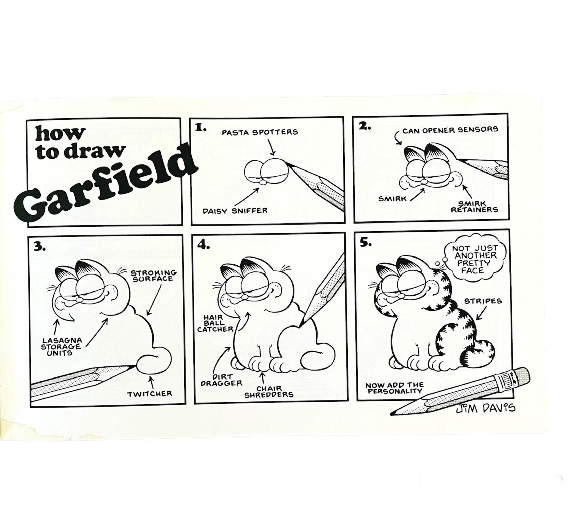Garfield Comic Strips Black And White