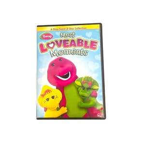 Barneys Most Loveable Moments / Barney 2 Disc DVD / Barney the Dinosaur / Barney DVD / Barney ...