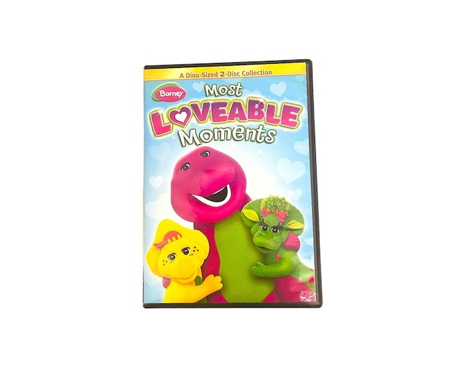Barney’s Most Loveable Moments / Barney 2 Disc DVD / Barney the ...