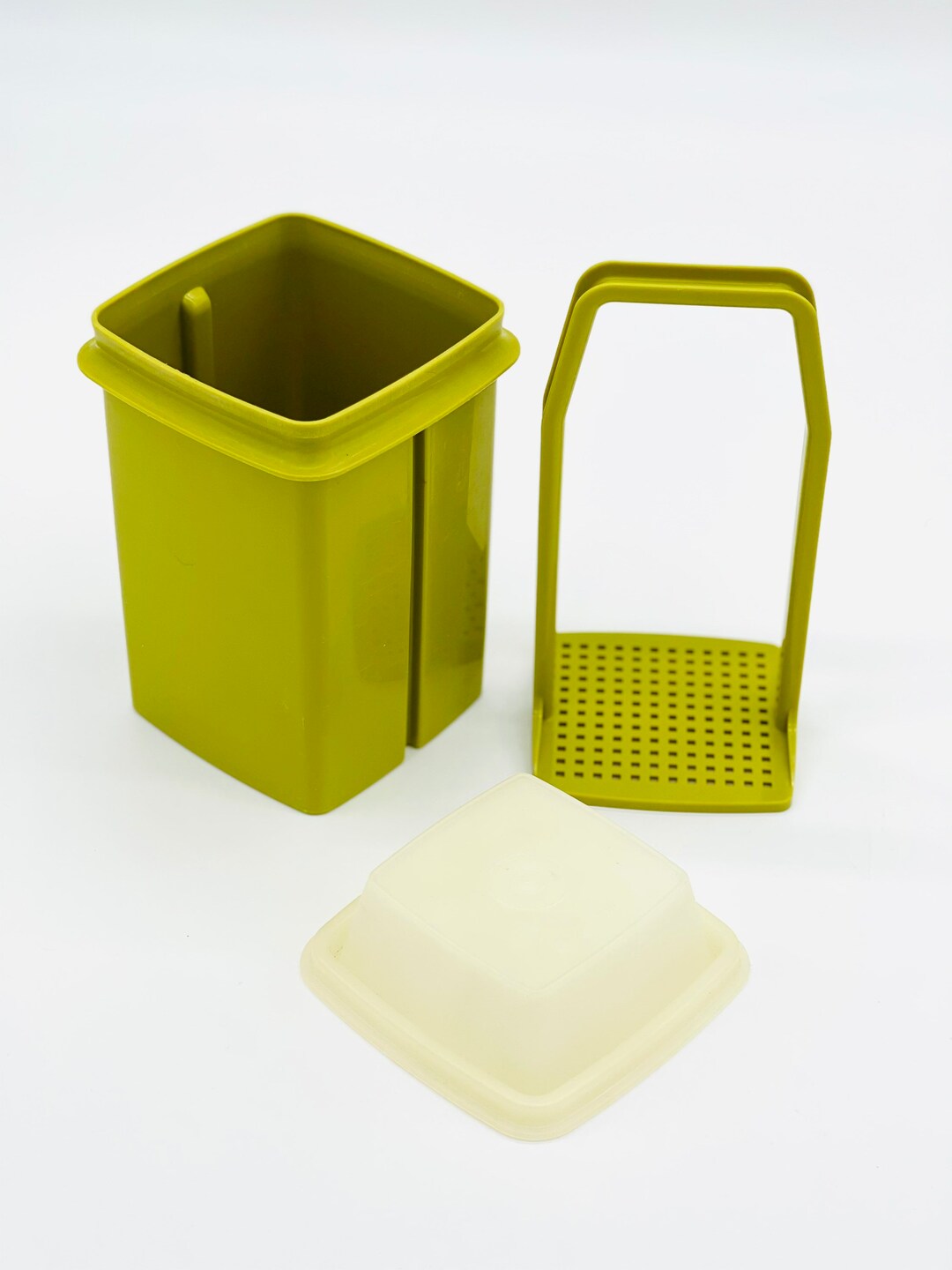 Vintage Tupperware Pickle Keeper / Vintage Tupperware Green - Etsy