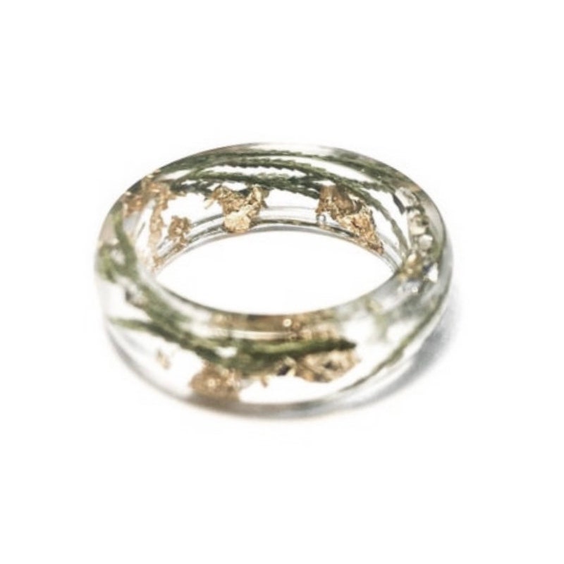 Clear Resin Ring - Etsy