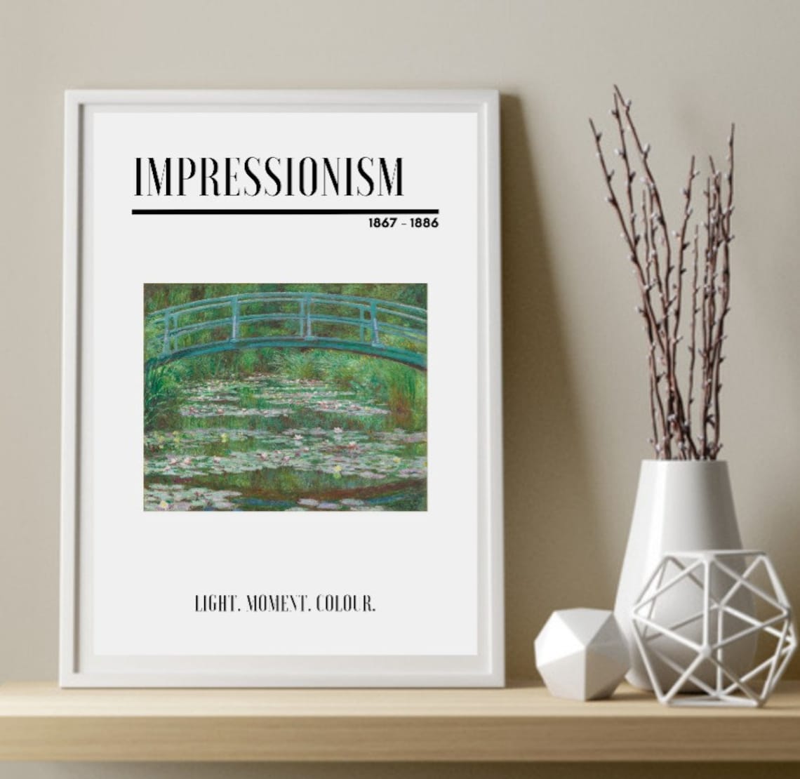 Exhibition Poster: Impressionism by Exhibitleah - Etsy