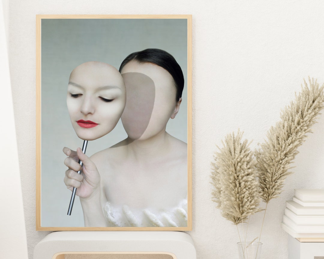 Surrealism Art Poster. Surreal Printable Wall Decor. Instant Download ...